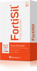 Fortisil Sunscreen - SPF 50 PA+++ Tinted - Price in India, Buy Fortisil ...