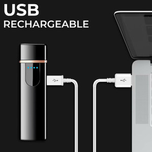 MOBIZAC UPGRADED Version Ultra Thin Flameless Electronic Lighter ...