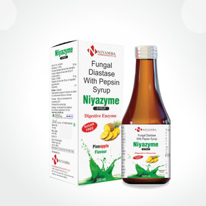 niyamba Niyazyme | Digestive Enzyme syrup with Diastase and Pepsin ...