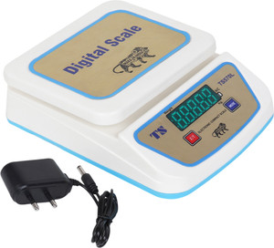 NIBBIN 30Kg Counter Rechargeable Weight Machine with Double Display for ...
