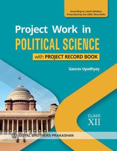 Project Work in Political Science with Project Record Book: Buy Project ...