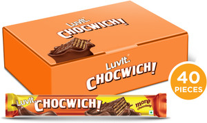LuvIt Chocwich Brown Wafer Chocolates | Crunchy & Delicious |_2 Bars ...