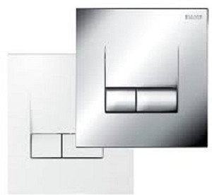 SIAMP Smarty DV 100% Chrome Brilliant Flush Push Plate31191410 Flush ...