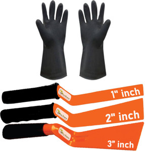 Going Greens Combo of Khurpi 1", 2", 3" & Gardening Rubber Hand Gloves ...