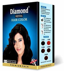 DIAMOND Henna Hair Color (FREE DELIVERY) , Black - Price in India, Buy ...