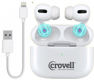 Crovell CV-A02 Extra Bass True Wireless Earbuds with 20+ hours battery ...