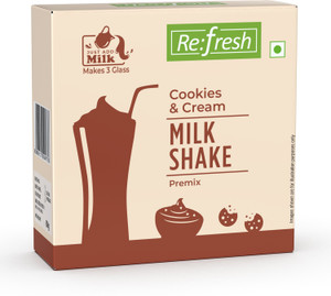 Refresh Cookies & Cream Milkshake Premix Powder 80 GM Price in India ...