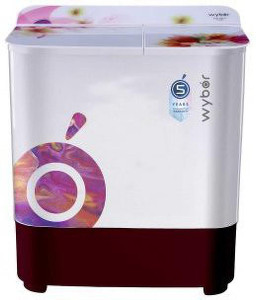 Wybor 7 kg Semi Automatic Top Load Washing Machine White, Blue Price in ...