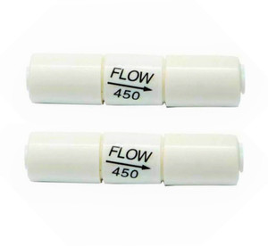 E.F.M Ro Flow Resistor FR 450 ml X2 Set for water purifiers Solid ...