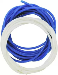 E.F.M EFM Plastic Ro Pipe 10 Meter White and 10 Meter Blue Solid Filter ...