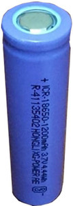 Hongli "Lithium Rechargeable 3.7 Volt 18650 1200mAh 1 set " Battery ...