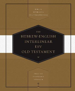 Hebrew-English Interlinear ESV Old Testament: Buy Hebrew-English ...