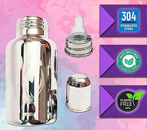 Vicky BABY STEEL FEEDING BOTTLE 250 ML 250 ml Bottle - Buy Vicky BABY ...