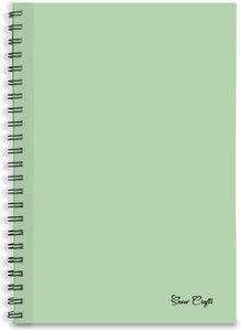 snow crafts Wiro Bound A4 Notebook Single ruled 100 Pages Price in ...