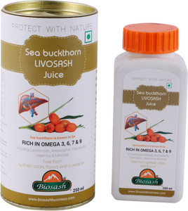 BIOSASH Sea Buckthorn Livosash Juice Price in India - Buy BIOSASH Sea ...