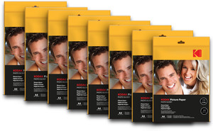 Flipkart.com | KODAK High Glossy InkJet Photo Paper 175 GSM UnruledA4 ...