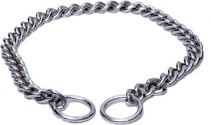 SCOOBEE Stainless Steel Chock Chain for Dog 10 No,24 Inch Dog Choke ...