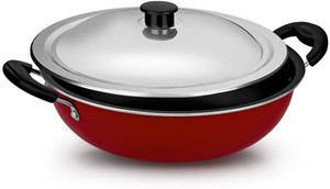 HM EVOTEK Non Stick Layer Kadai Kadhai Gas Stove Uses Cooking Bartan ...
