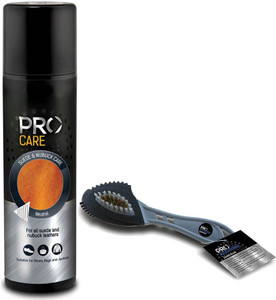 Pro Suede N Nubuck Shoe Color Spray 250 ML Neutral And Brush Combo ...
