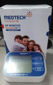 Medtech BP MACHINE NOVACHECK BP-11 Bp Monitor (White, Black) Bp Monitor ...