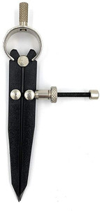 HOUF Spring Adjustable Compass Divider 4" Fine Point Black Powder ...