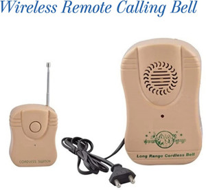 VSA Long Range Wireless Heavy Duty Remote Bell, Calling Bell for Office ...
