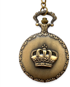 Gudiya Antique Steampunk Crown Pocket Watch Retro Vintage for Gifting ...