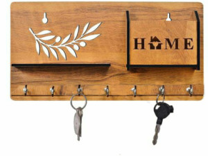 Deepal Collections Sweet home key holder Wood Key Holder Price in India ...