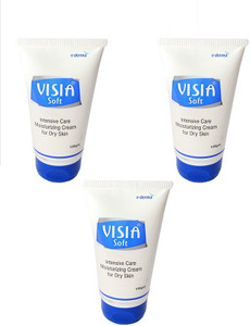 VISIA soft intensive moisturizing cream for dry skin pack of 3*150g ...