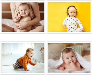 Cute Baby Posters, Smiling Baby Poster,New Born Baby Girl/Boy Poster ...
