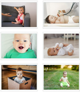Cute Baby Posters, Smiling Baby Poster,New Born Baby Girl/Boy Poster ...