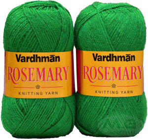 KNIT KING Represents Vardhman K/K Rosemary Green (400 gm) knitting wool ...