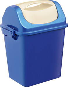 MILTON Magnum Polypropylene Swing Bin, 10 Liters, Blue PP ...