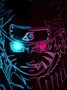 Kid Naruto Nine Tails Rage Mode Fan Art Poster for Wall and Home décor ...