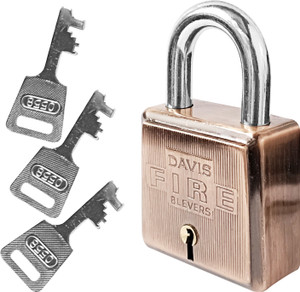 Nexshop ™Davis Fire Padlock Door Lock Strong and Bravo Lock 60MM ...