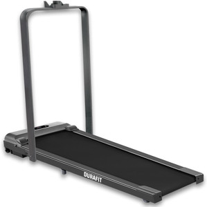 Durafit Compact Grey| 2.5 HP Peak DC Motorized Treadmill | Home workout ...