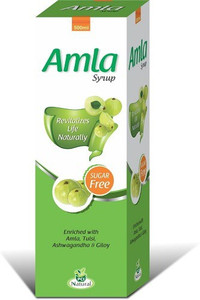 PCI Amla Syrup Enriched With Amla, Tulsi, Ashwagandha & Giloy -Nature ...