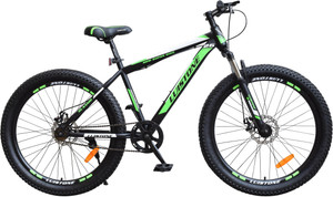 T-LUISTONE Semi Cycle for Men with Dual Disc Brake, Front Suspension 26 ...