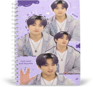 PurpleBees BTS Jungkook Special A5 Diary Unruled 160 Pages Price in ...