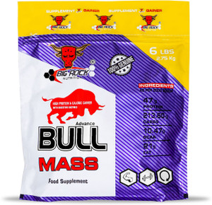 BIG ROCK NUTRITION ADVANCE BULL MASS 6lbs Weight Gainers/Mass Gainers ...