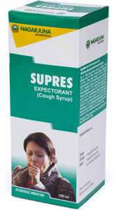 Nagarjuna Supres Expectorant 100ml x 3 = 300ml Price in India - Buy ...