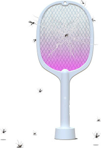 HHP Mosquito Killer Racket Rechargeable Handheld, Fly Swatter,UV Light ...