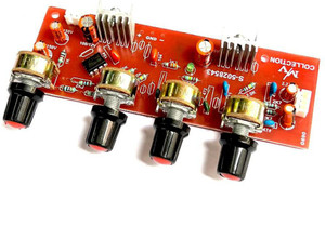M V COLLECTION MID BASS TREBLE PREAMPLIFIER BOARD WITH REGULATED POWER ...