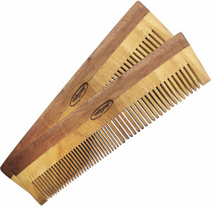 Homware Neem Made Twin Tooth Comb For Styling and Grooming - Price in ...