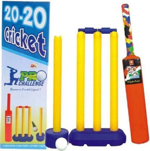 Canscorp Plastic cricket kit for kids, junior age 12/15 years Cricket ...