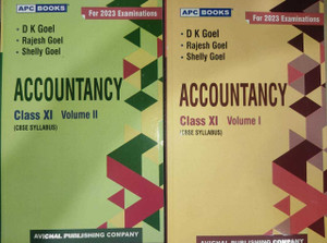 Cbse Accountancy - Class 11 (Vol 1 + Vol 2 ) - For 2023 Examinations ...
