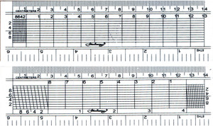Flipkart.com | Academy Diagonal Scale INCH & CM DIVISIONS Ruler Ruler