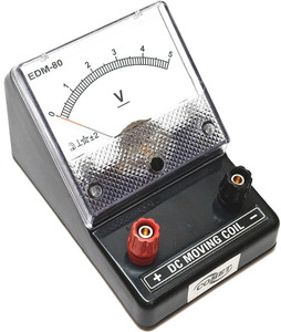 Comet Moving Coil Meters DC Type EDM-80 Square Moving Coil Voltmeter ...