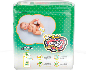 snuggy Gold Baby Diaper Pant - L - Buy 44 snuggy Soft Nonwoven Pant ...