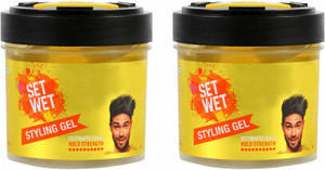 SET WET ultimate hold hair gel(pack-2) Hair Gel - Price in India, Buy ...